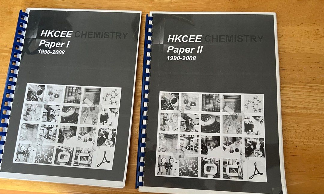 HKCEE Chemistry Past Paper I&II 1990-2008, 興趣及遊戲, 書本 & 文具, 書本及雜誌 - 補充練習 ...