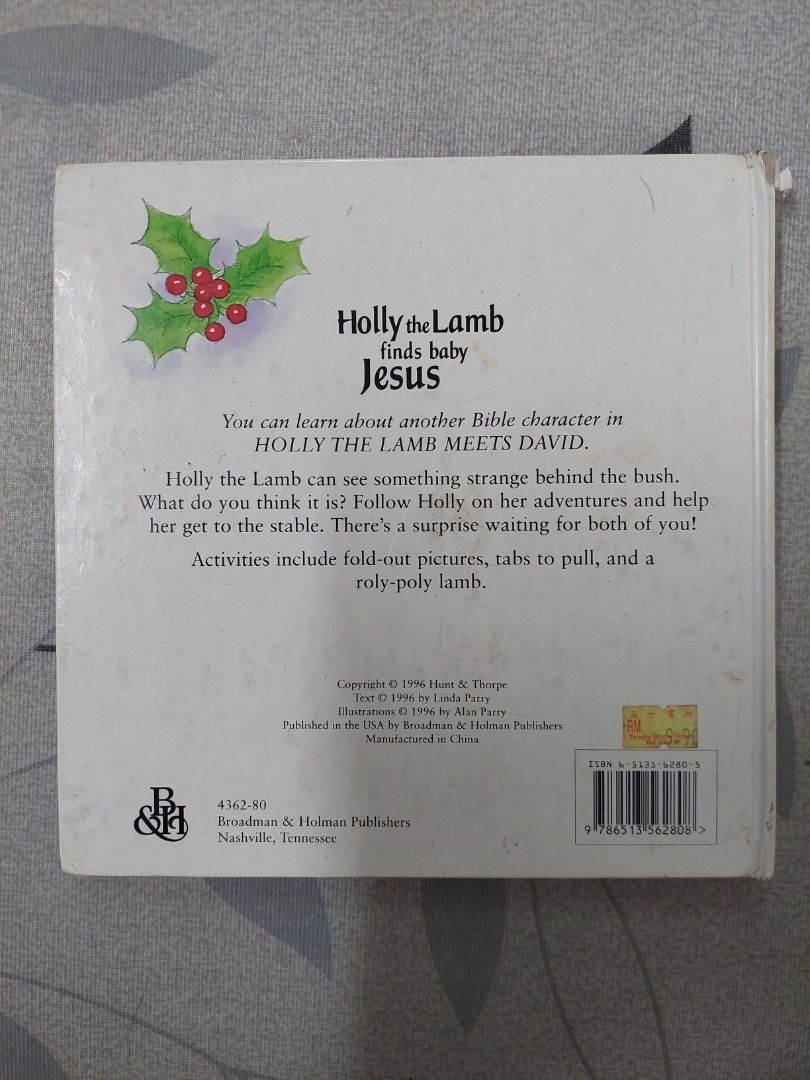 Holly the Lamb finds baby Jesus, Hobbies & Toys, Books & Magazines ...