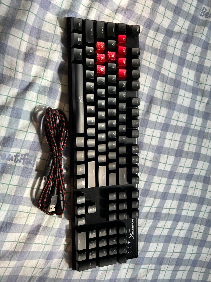 HyperX alloy fps mechanical (red switch), 電腦＆科技, 電腦周邊及配件, 電腦鍵盤及相關產品 ...
