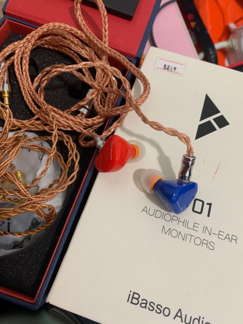 iBasso IT01 Dynamic Driver In-Ear Audiophile In-Ear Earphones, Audio ...