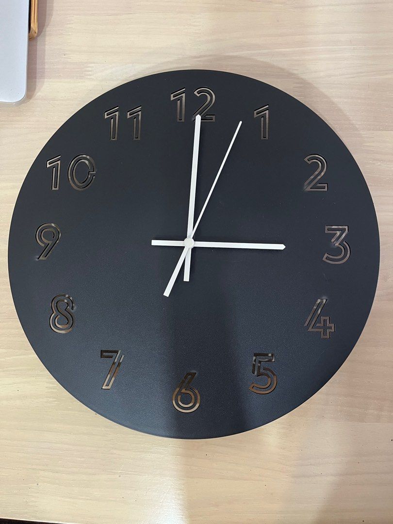 IKEA Wall Clock, Furniture & Home Living, Home Decor, Clocks on Carousell