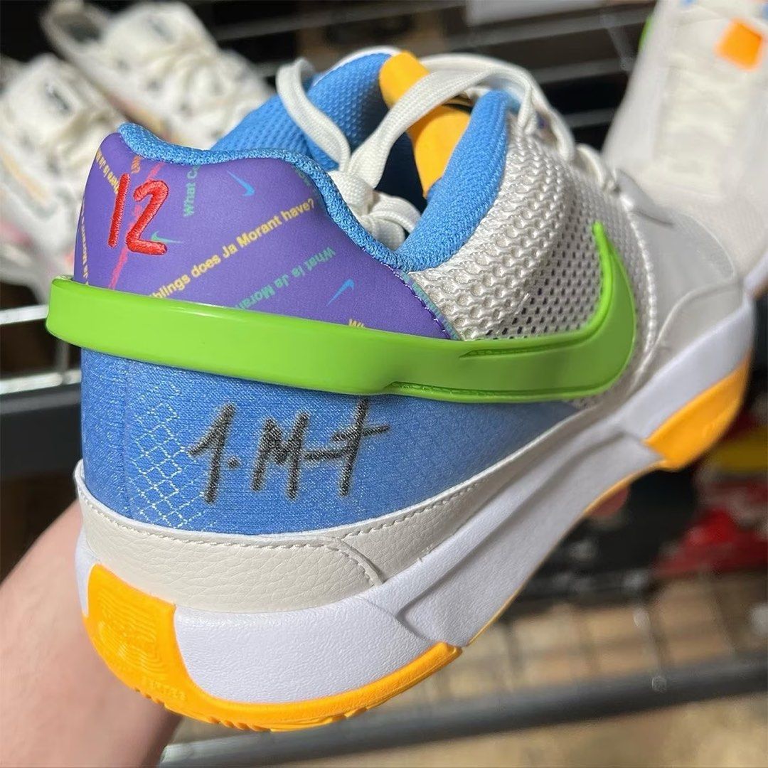 Ja Morant 1 Trivia/Hunger, Men's Fashion, Footwear, Sneakers on Carousell