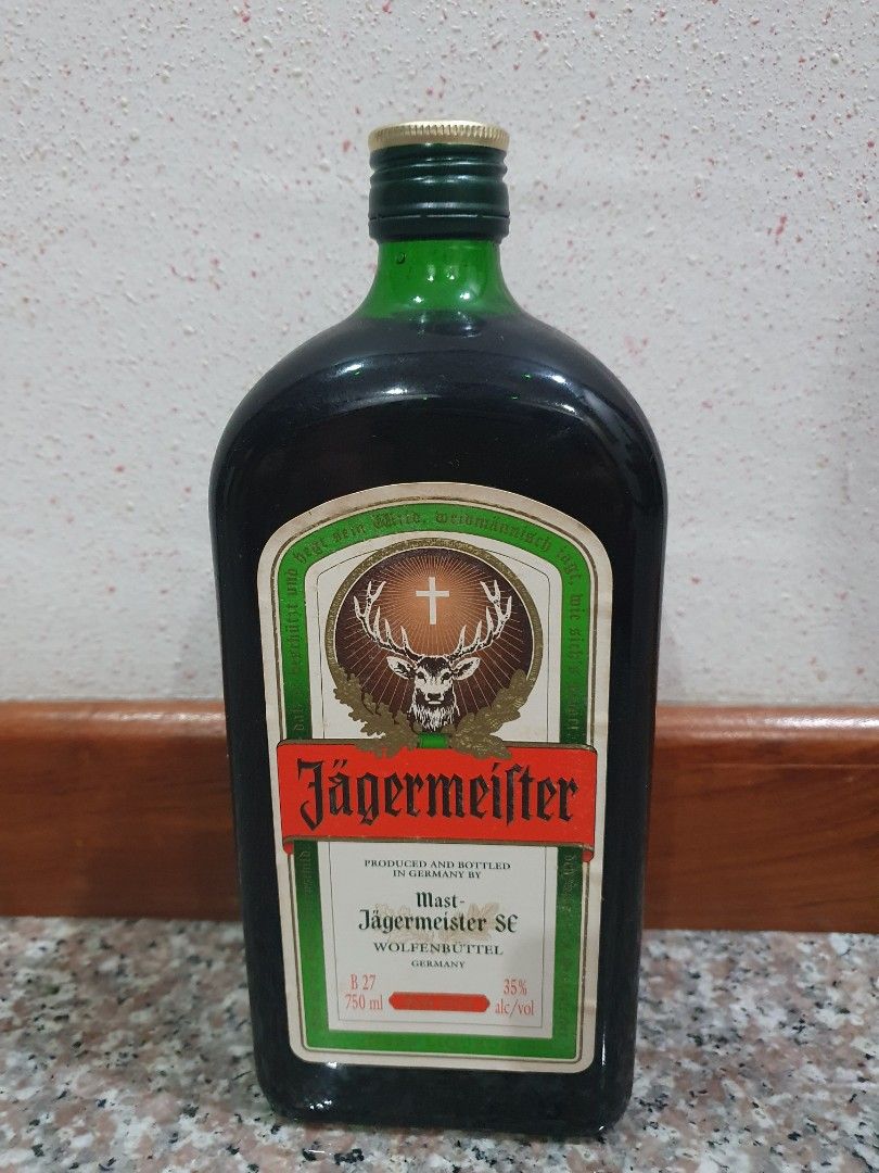 Jagermeister 750ml, Food & Drinks, Alcoholic Beverages on Carousell