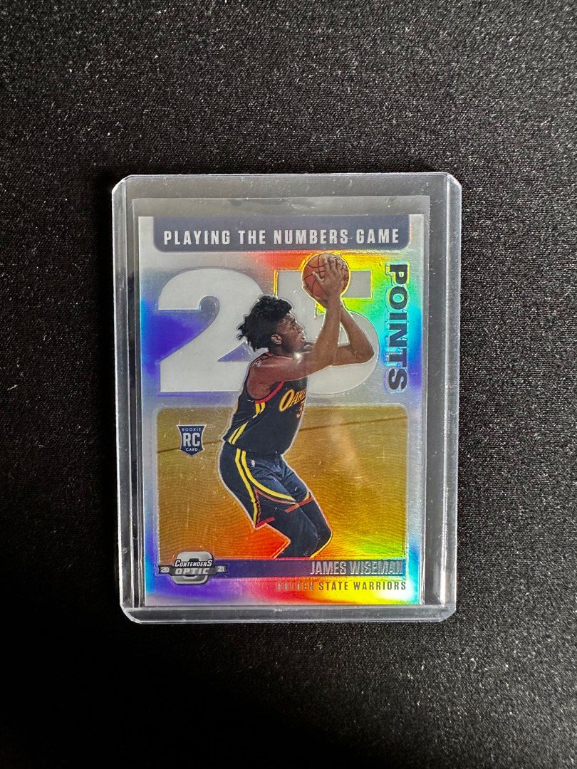 James Wiseman Rookie Numbers Game, Hobbies & Toys, Memorabilia ...