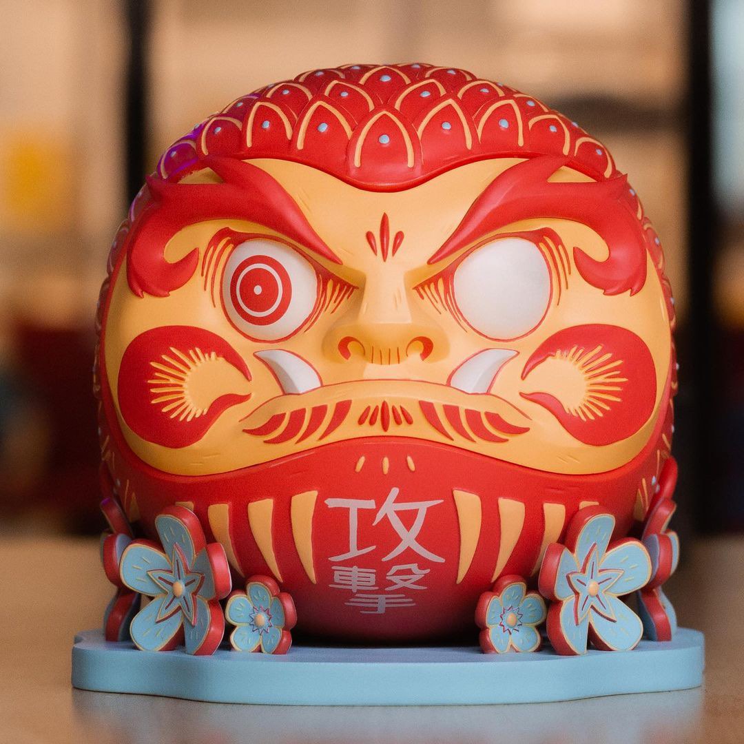Japan DARUMA by Attack Peter x Mighty Jaxx x Skybound designer art ...
