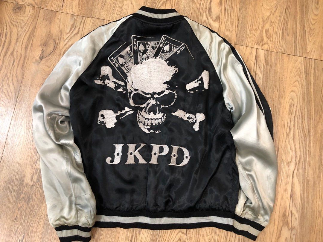 Japan JKPD sukajan jacket, Men's Fashion, Coats, Jackets and Outerwear ...
