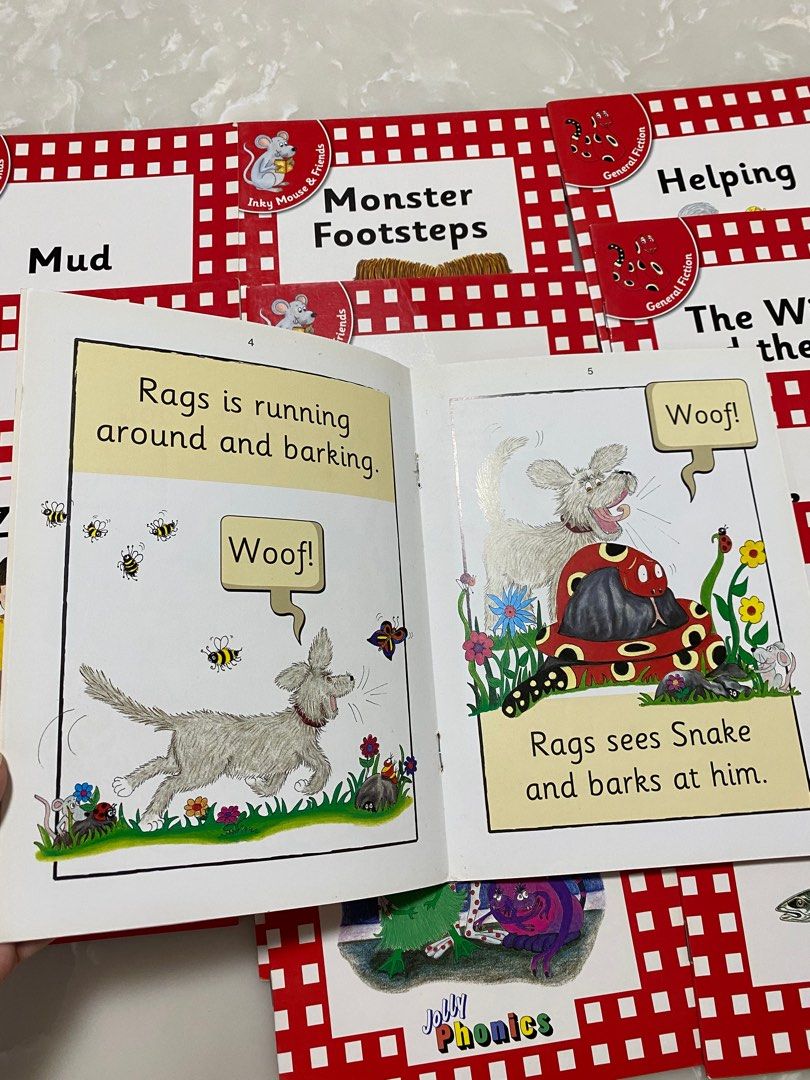 Jolly Phonics Reader 1 (Complete Set 18 books), Babies & Kids, Baby ...