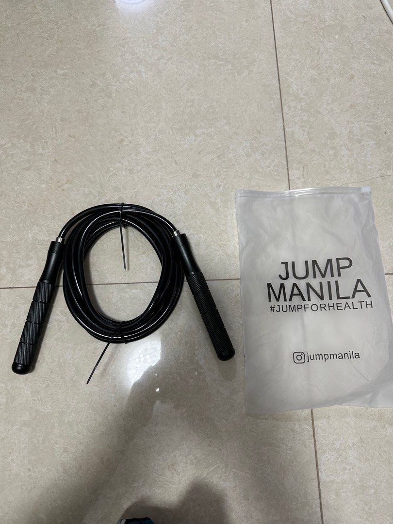 JumpManila Weighted Jump Rope, Sports Equipment, Other Sports Equipment ...