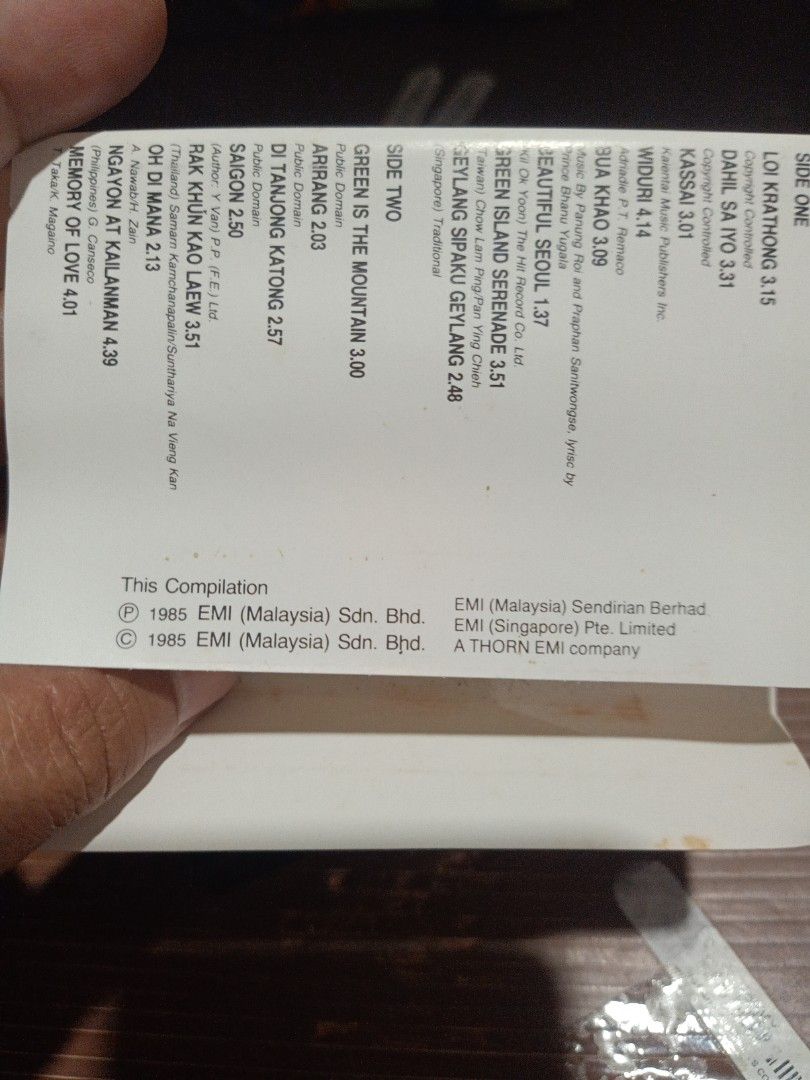 kaset lama cina hong kong malaysia - frances yip collection 1985, Hobbies & Toys, Music & Media ...