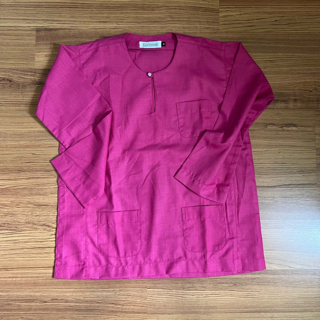 Kecheek baju melayu - Fuchsia, Babies & Kids, Babies & Kids Fashion on ...
