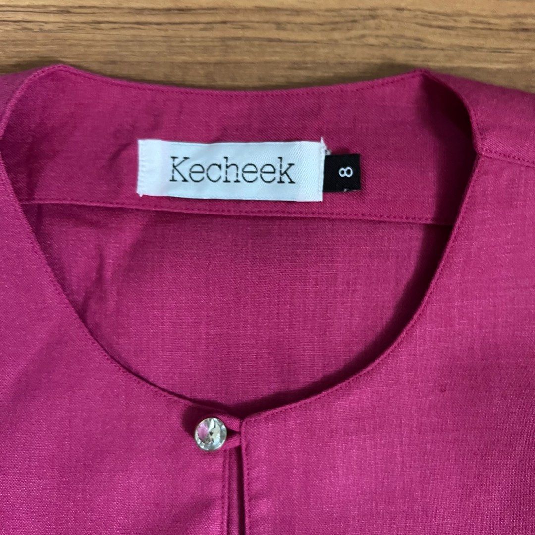 Kecheek baju melayu - Fuchsia, Babies & Kids, Babies & Kids Fashion on ...