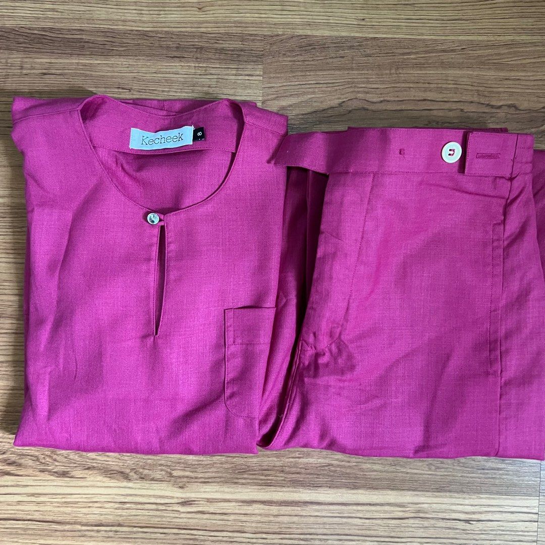 Kecheek baju melayu - Fuchsia, Babies & Kids, Babies & Kids Fashion on ...