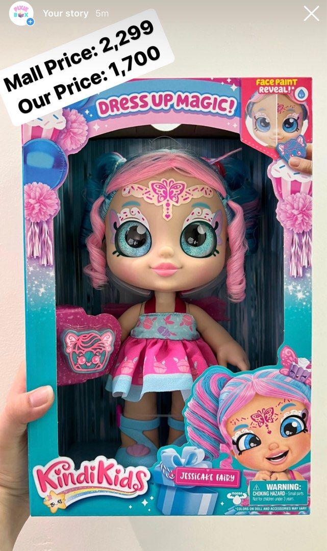 Kindi Kids Doll - Jessicake Fairy on Carousell