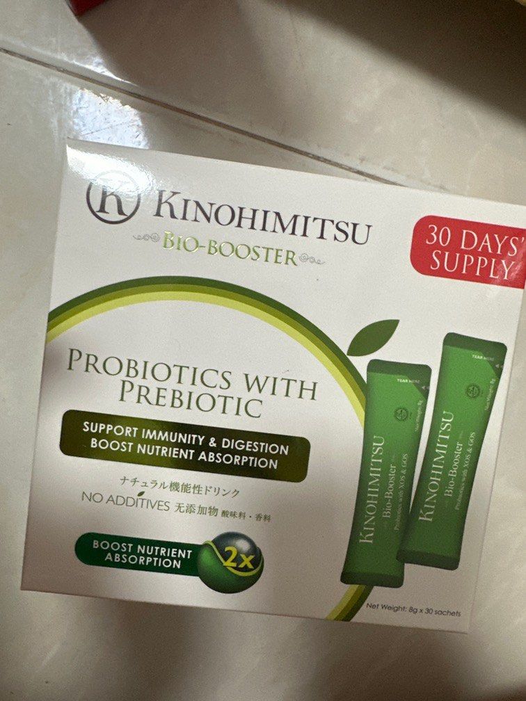Kinohimitsu Probiotics with Prebiotic, Health & Nutrition, Health ...