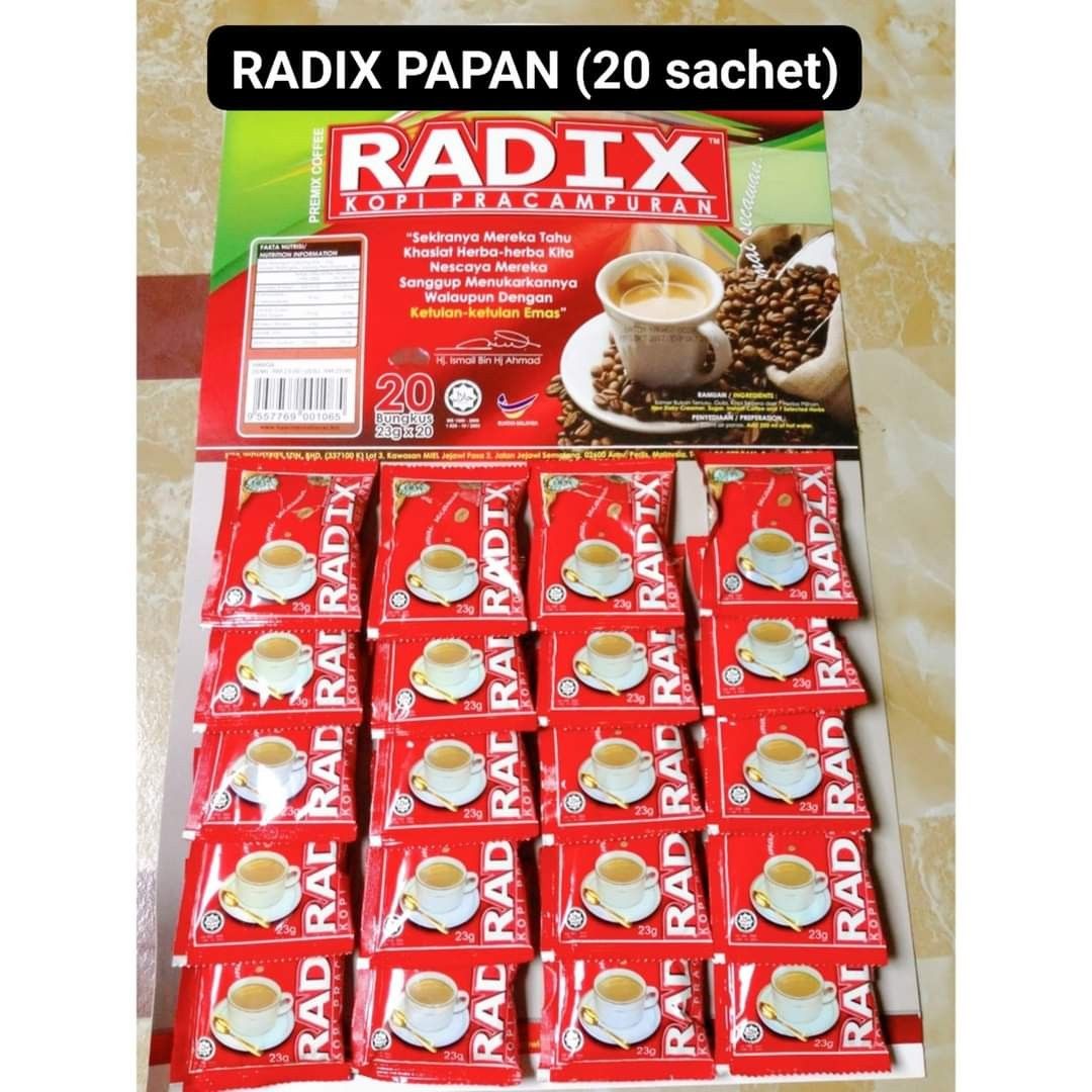 Kopi Radix Hpa Original, Food & Drinks, Other Food & Drinks on Carousell