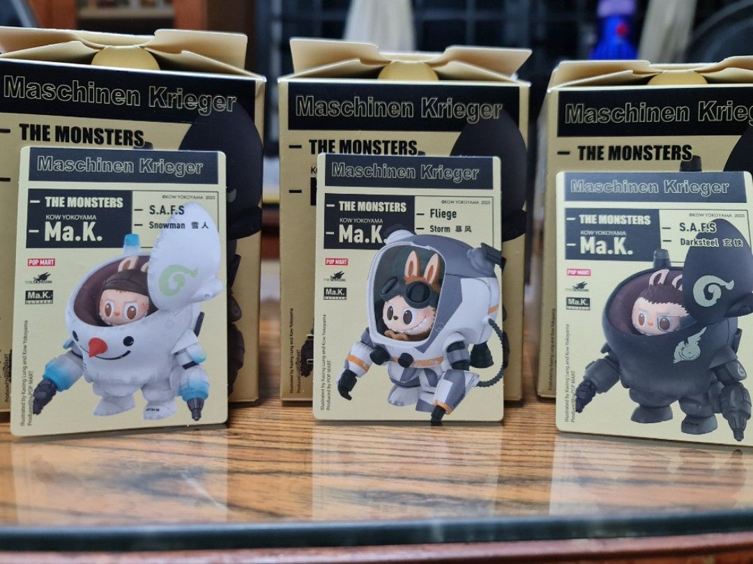 Labubu The Monsters x Kow Yokoyama Ma.K., Hobbies & Toys, Toys & Games ...