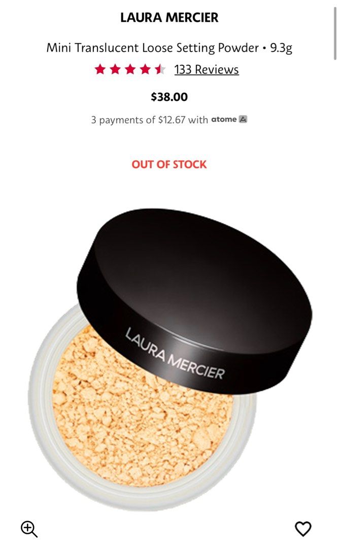 LAURA MERCIER LOOSE POWDER MINI, Beauty & Personal Care, Face, Makeup ...