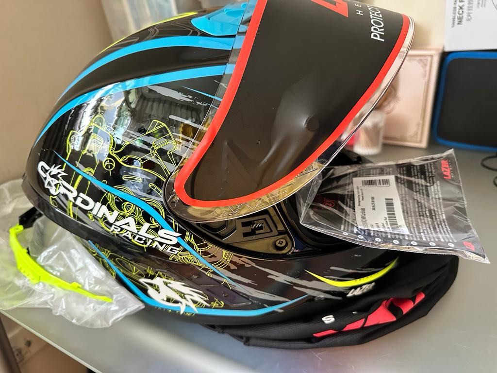 Lazer Rafela EVO SR Cardinals Racing Livery Full Face Helmet ...