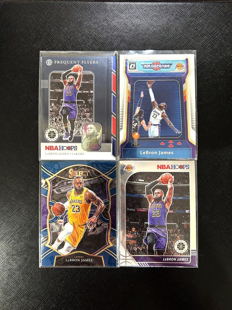 LeBron James LA Lakers NBA cards, Hobbies & Toys, Toys & Games on Carousell