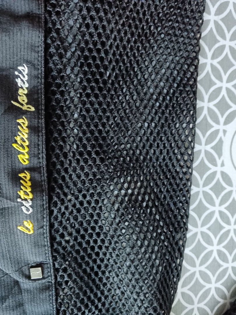 Lecaf Black Mesh Jacket on Carousell