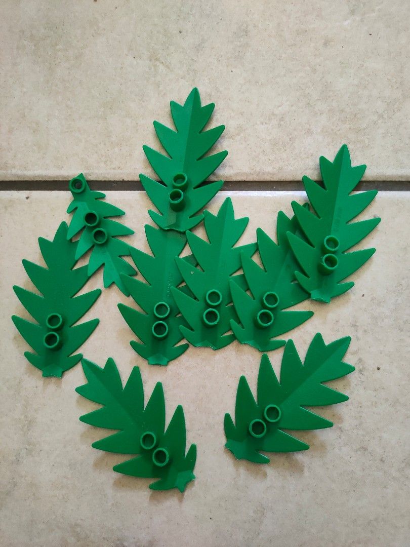 Lego broken palm leaves, Hobbies & Toys, Toys & Games on Carousell