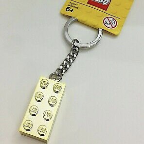 Lego Golden Brick Leychain, Hobbies & Toys, Toys & Games on Carousell