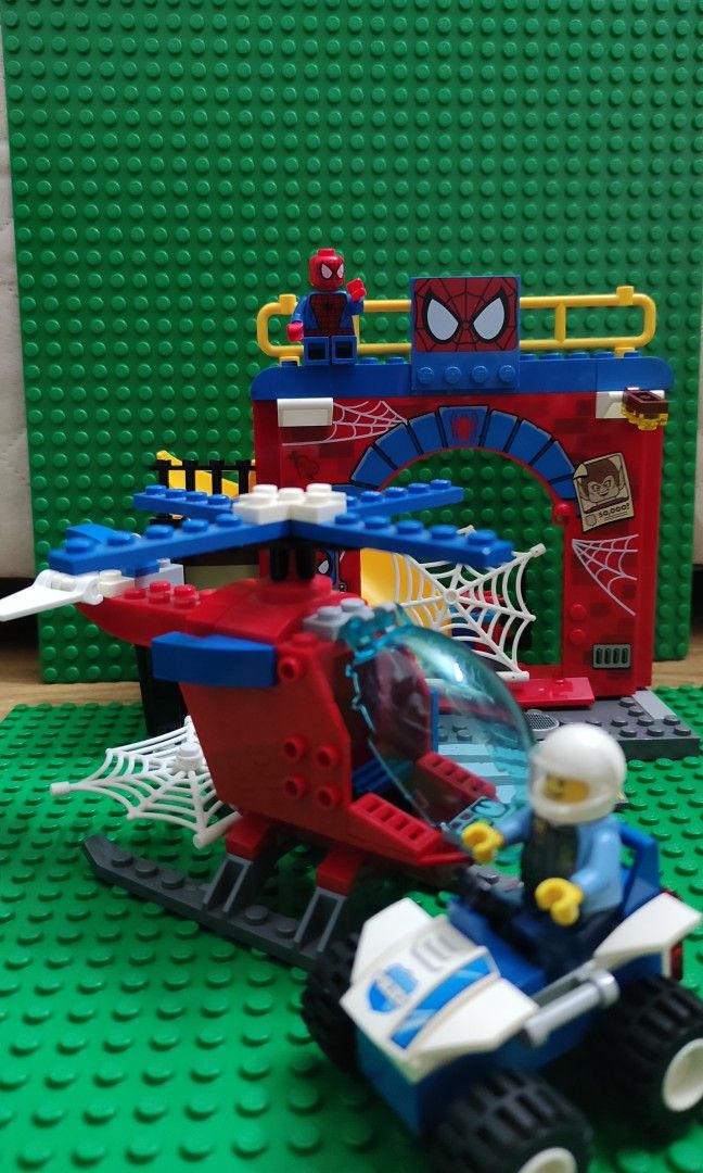 Lego spider man hideout, Hobbies & Toys, Toys & Games on Carousell