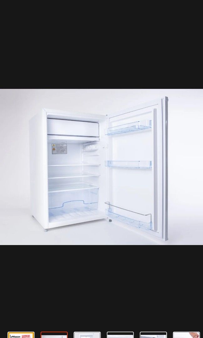 LeMaison Bar Fridge 123L, TV & Home Appliances, Kitchen Appliances ...