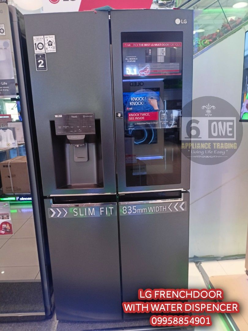 LG INSTAVIEW AND AIDE BY SIDE REDRIGERATOR, TV & Home Appliances ...