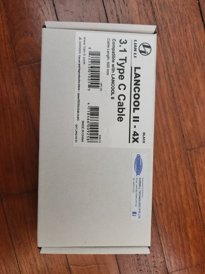 Lian Li Lancool II Type-C Cable, Computers & Tech, Parts & Accessories ...