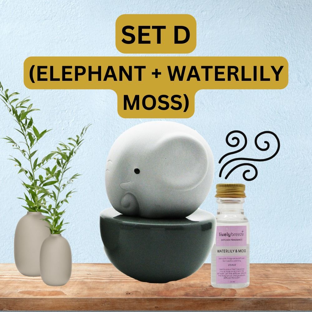 [Lively Breeze] Elephant Diffuser - Best Gift, Furniture & Home Living ...