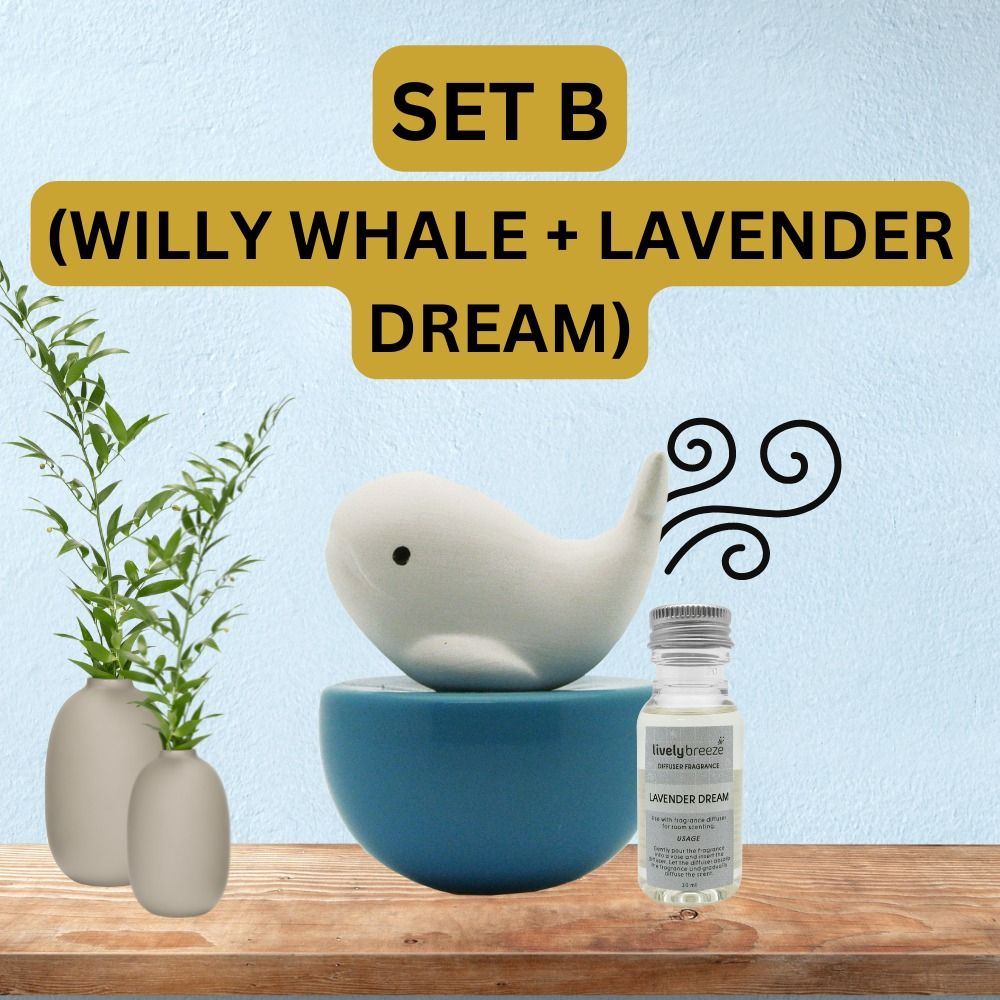 [Lively Breeze] Willy Whale Diffuser - Best Gift, Furniture & Home Living, Home Fragrance on ...