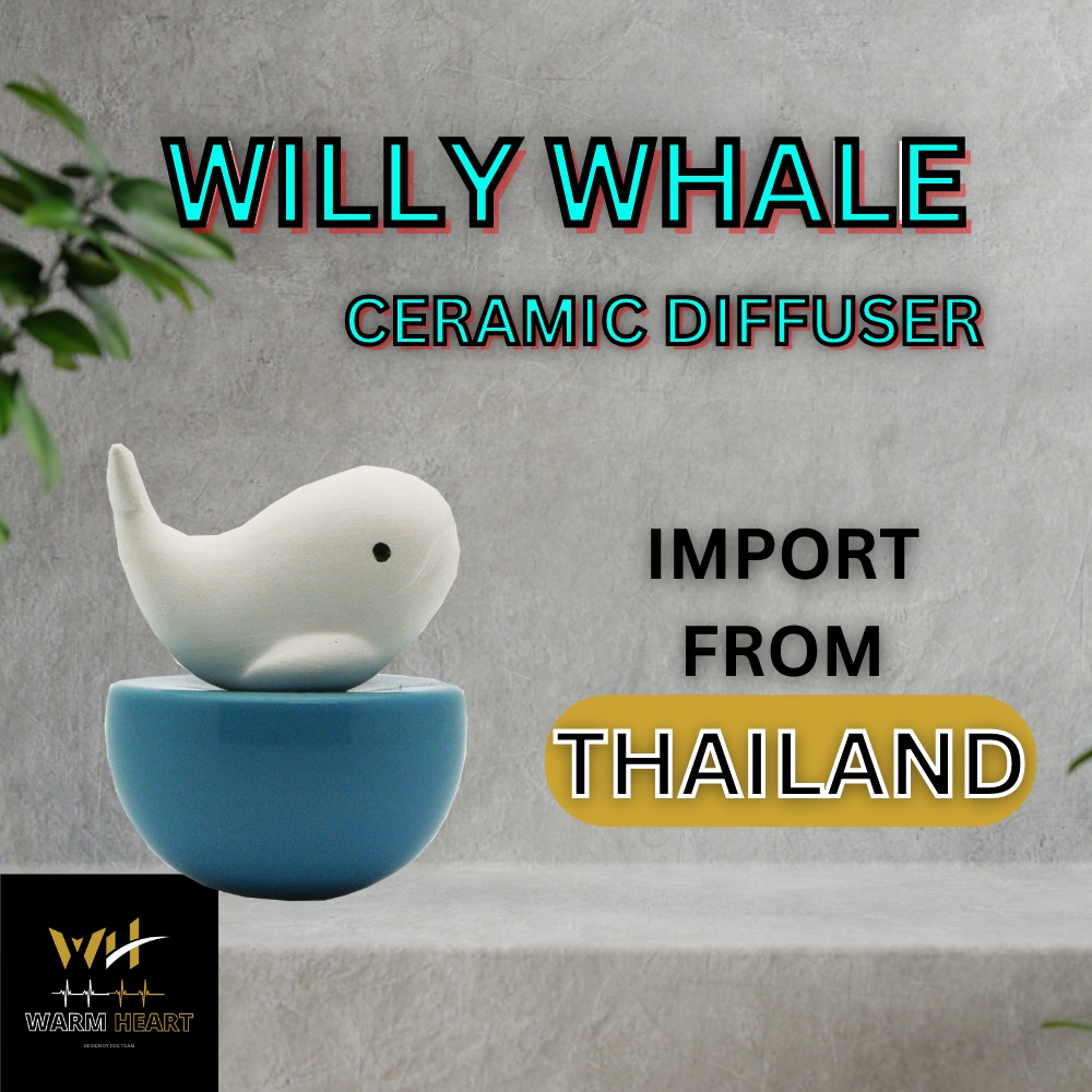[Lively Breeze] Willy Whale Diffuser - Best Gift, Furniture & Home Living, Home Fragrance on ...