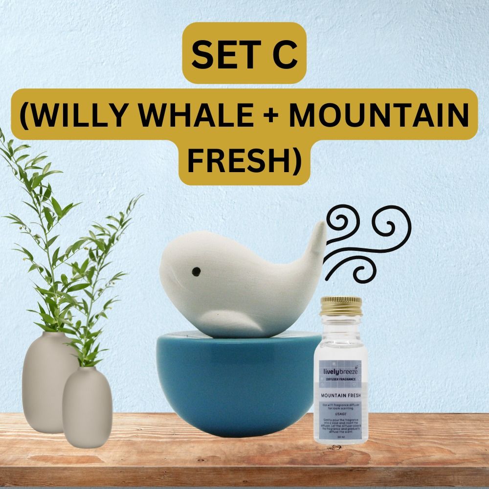 [Lively Breeze] Willy Whale Diffuser - Best Gift, Furniture & Home ...