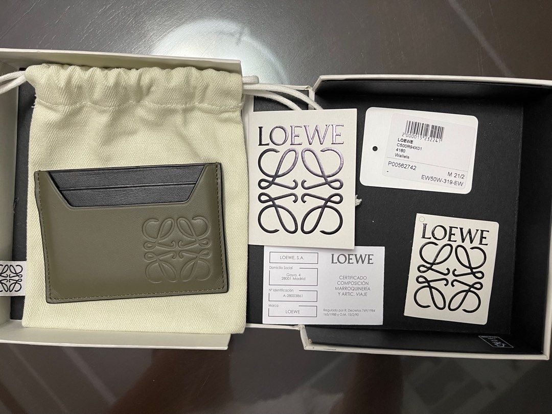 Loewe Card Holder, Luxury, Bags & Wallets on Carousell