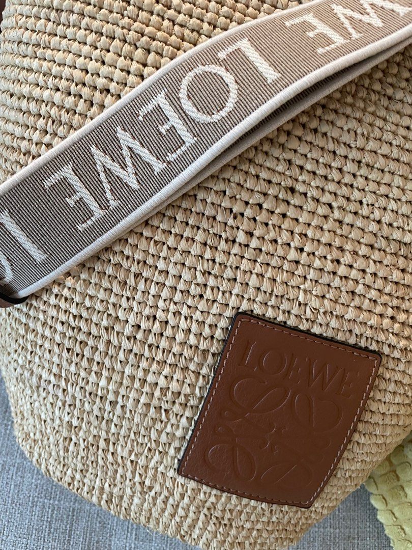 Loewe Raffia Bag, Luxury, Bags & Wallets on Carousell