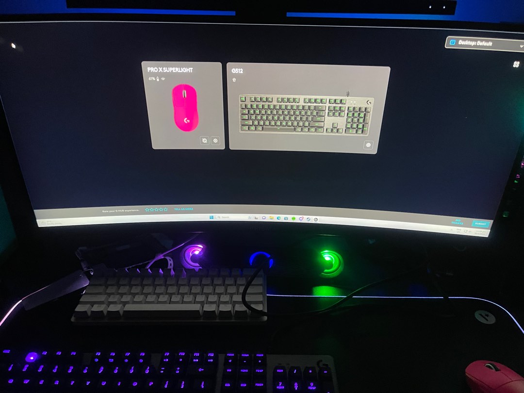 Logitech G512 Gaming Keyboard Tactile Rgb Computers And Tech Parts