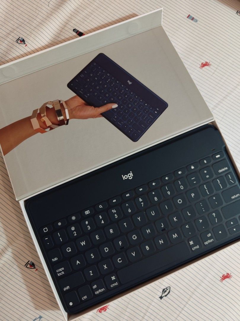 LOGITECH KEYS-TO-GO WIRELESS BLUETOOTH KEYBOARD BLUE, Computers & Tech ...