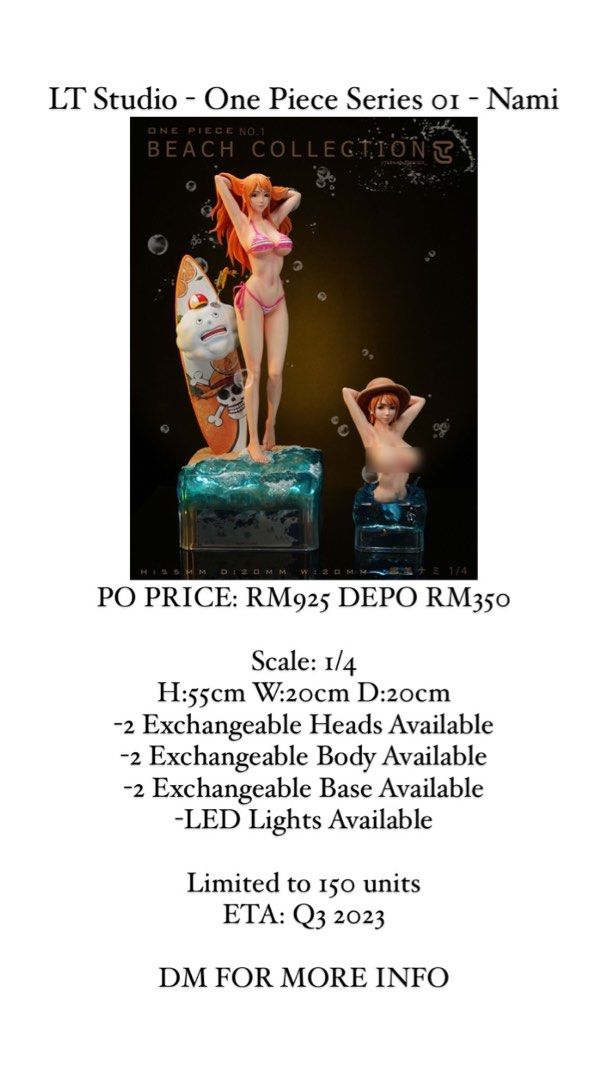 LT Studio - One Piece- Nami, Hobbies & Toys, Toys & Games on Carousell