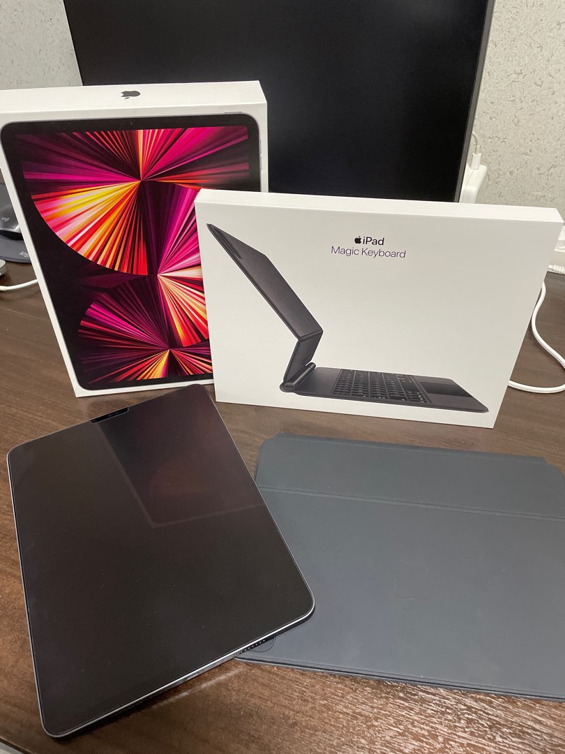 M1 iPad Pro 11 inch 128GB Wifi with Magic Keyboard and AppleCare+ ...