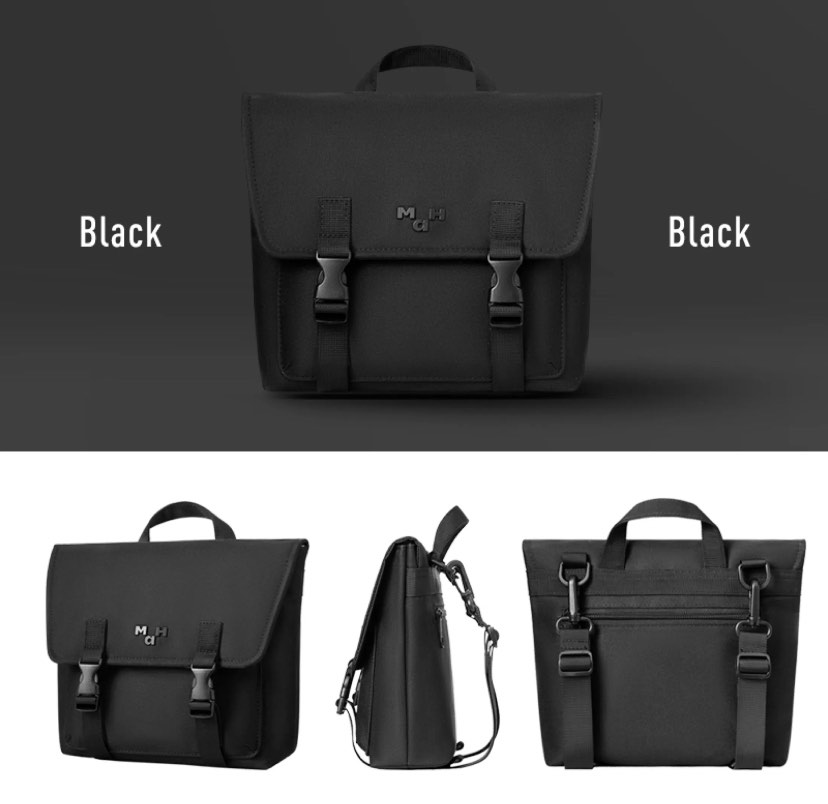 MAH black mini backpack on Carousell