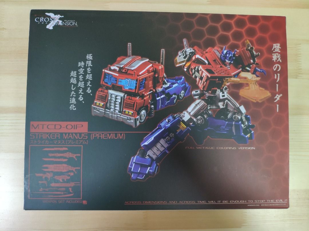 Maketoys MTCD-01P Striker Manus Premium Version | 3rd Party ...