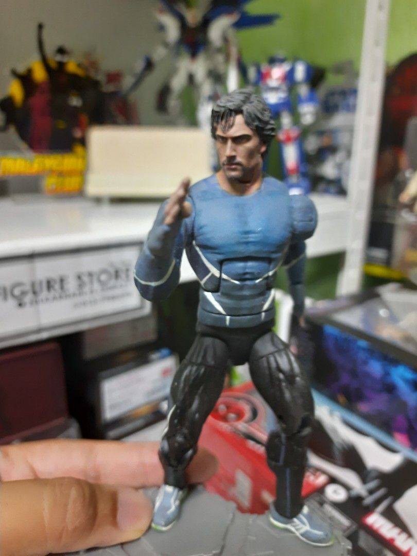 Marvel Legends Custom Quicksilver, Hobbies & Toys, Toys & Games on ...