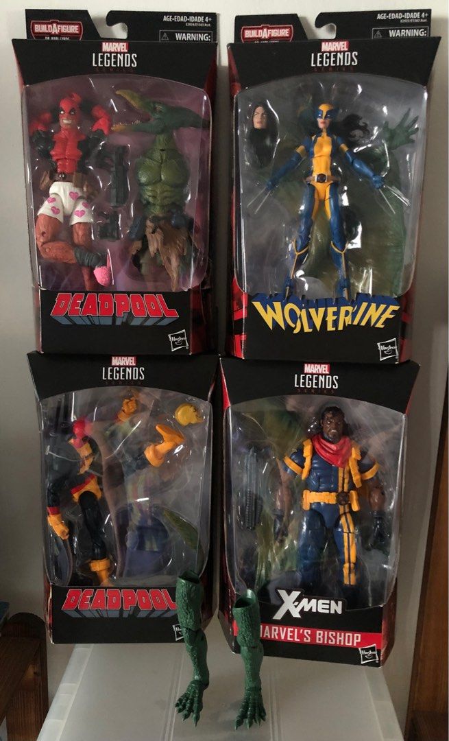 Marvel legends Sauron BAF bishop x-23 wolverine deadpool x-men xmen ...