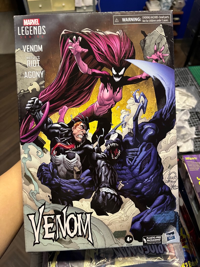 Marvel Legends Venom 3 pack Riot and Agony, Hobbies & Toys, Toys ...