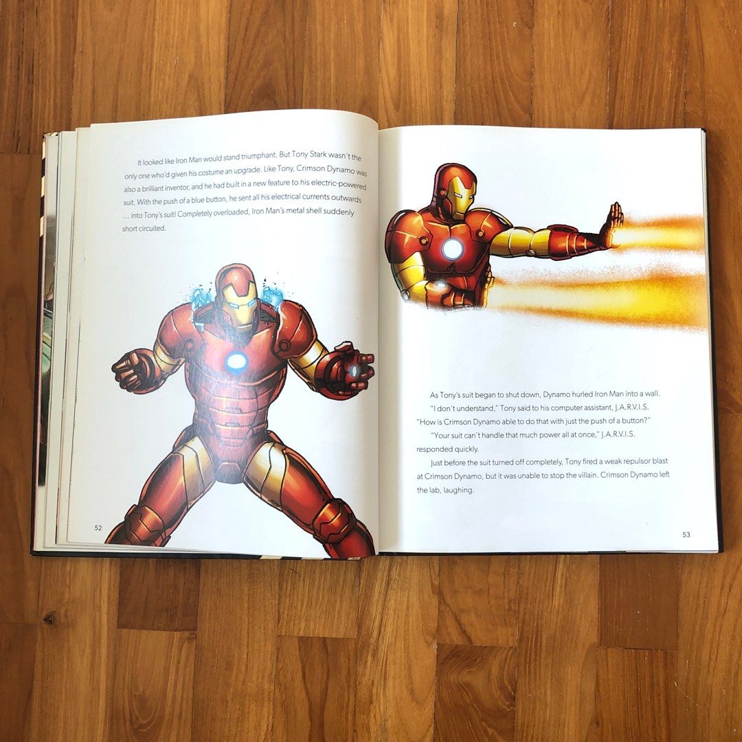 Marvel superheroes English hard cover 5 minute treasury pictorial ...