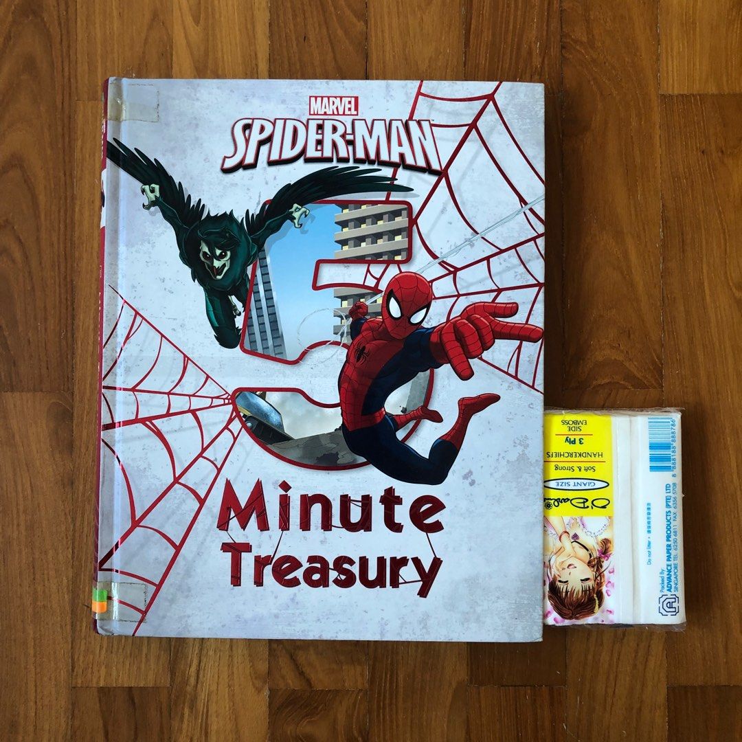 Marvel superheroes English hard cover 5 minute treasury pictorial ...
