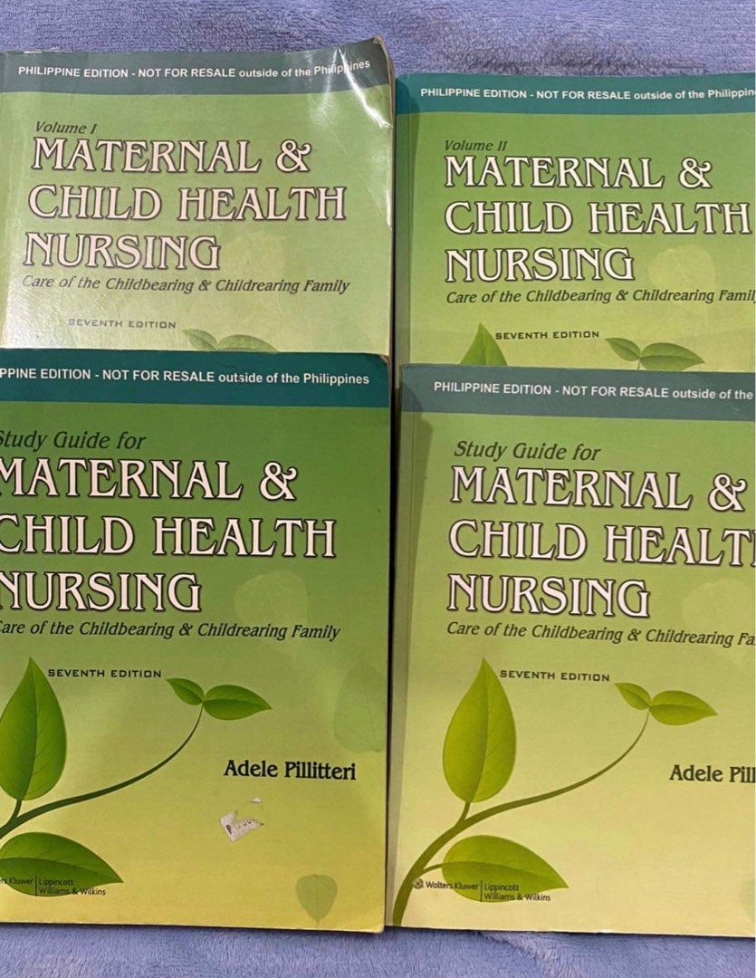 MATERNAL AND CHILD HEALTH NURSING 7TH EDITION VOLUME 1 & 2 BY ADELE ...