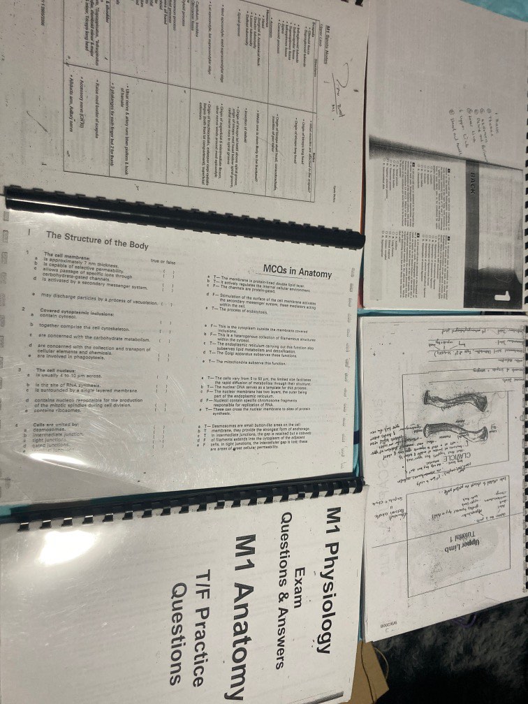 Medicine Notes And Practise Questions Hobbies And Toys Books