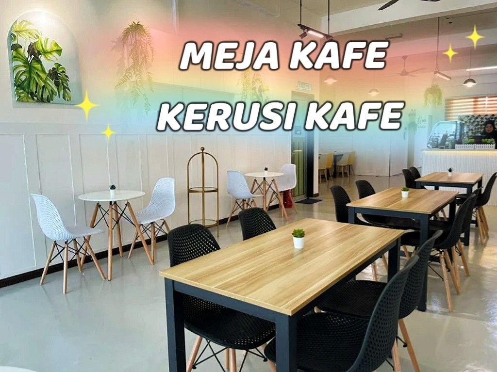 Meja Kafe Meja Restoran Meja Makan Dining Table Restaurant Tables Cafe ...